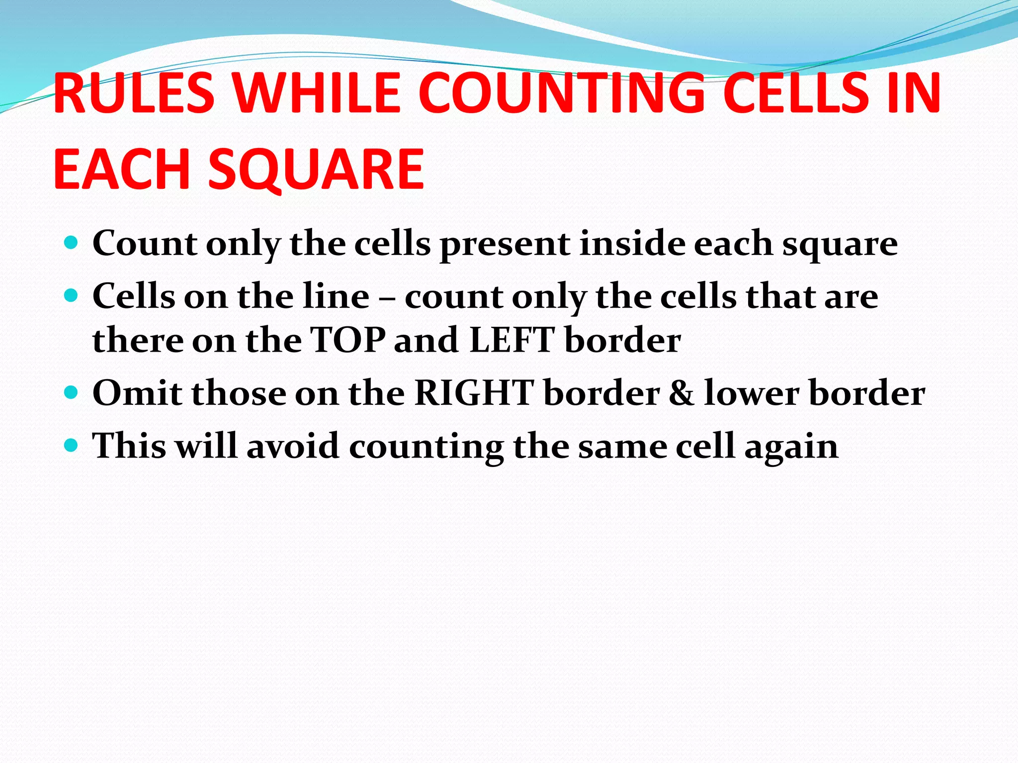 Determination of rbc count by Pandian M | PPTX