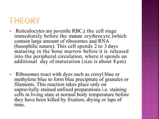 Determination of Reticulocyte Count - Copy.pptx