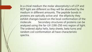 Determination of secondary structure of proteins | PPT