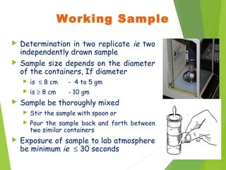 Determination of seed moisture content | PPT
