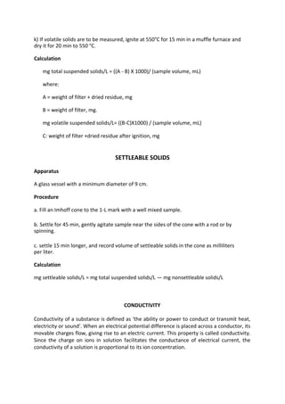 Determination+of+solids | PDF