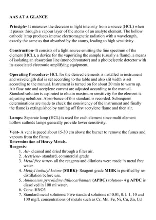 Determination of some heavy metal levels in soft drinks | PDF