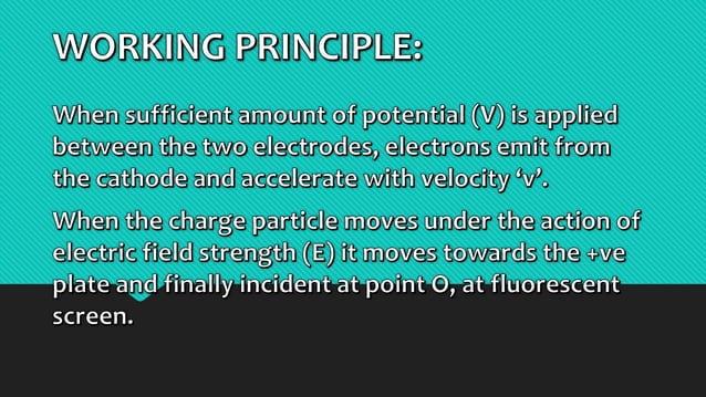 Determination of specific charge of electron | PPT