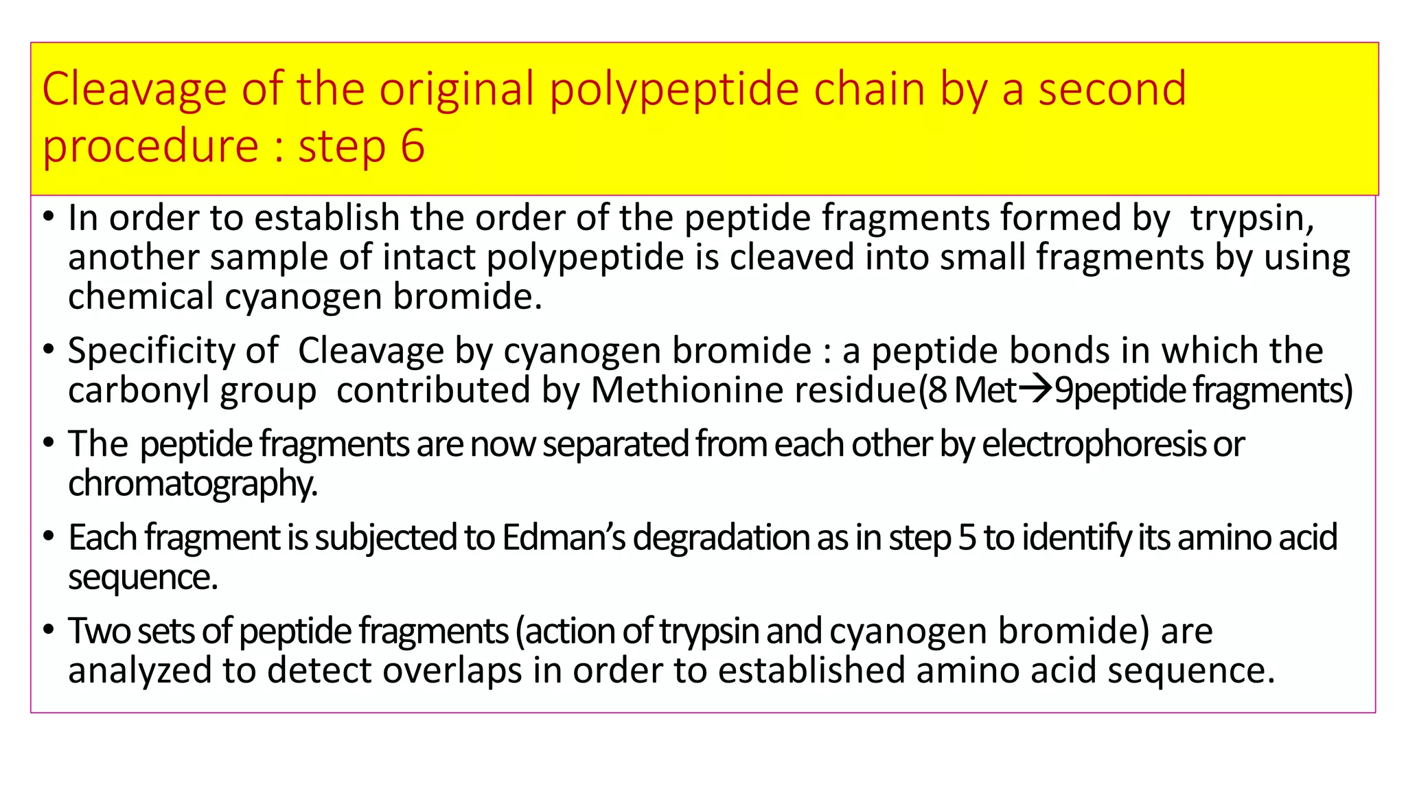 Determination of structure of proteins | PDF