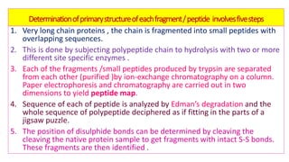 Determination of structure of proteins | PDF