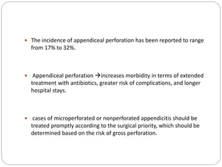 Journal club-Determination of surgical priorities in appendicitis | PPTX