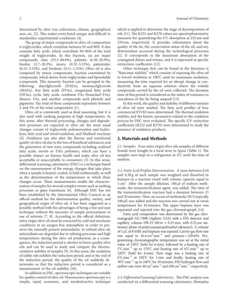 Determination of the Thermal Oxidation Stability and the Kinetic ...