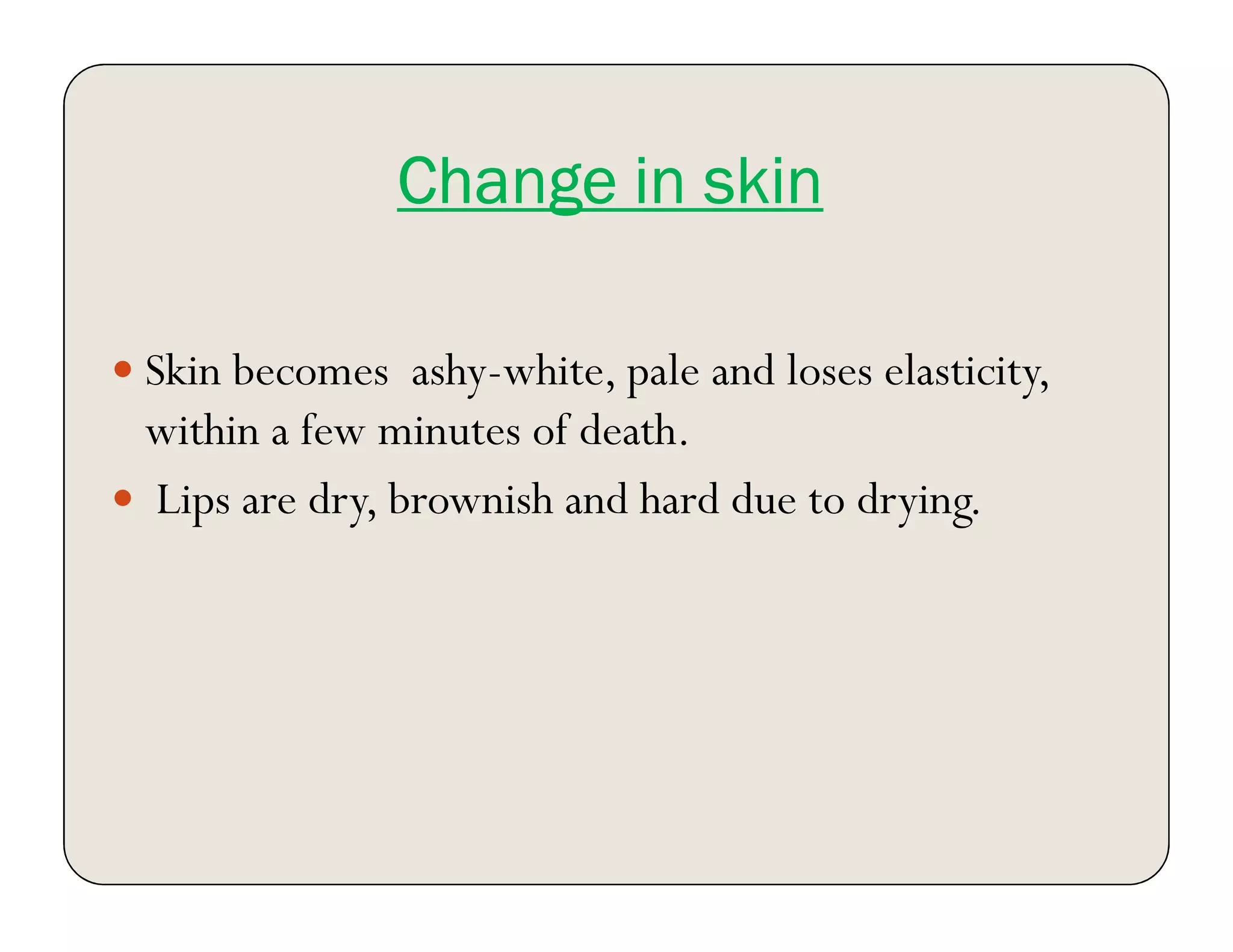 Determination of time since death/ postmortem time interval | PDF