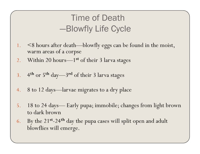 Determination of time since death/ postmortem time interval | PDF | Eye ...