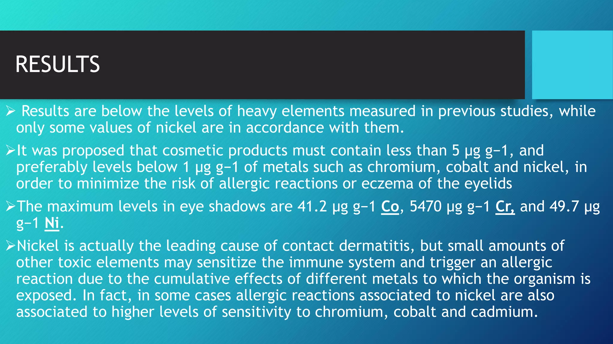 Heavy metals in Cosmetics | PPTX