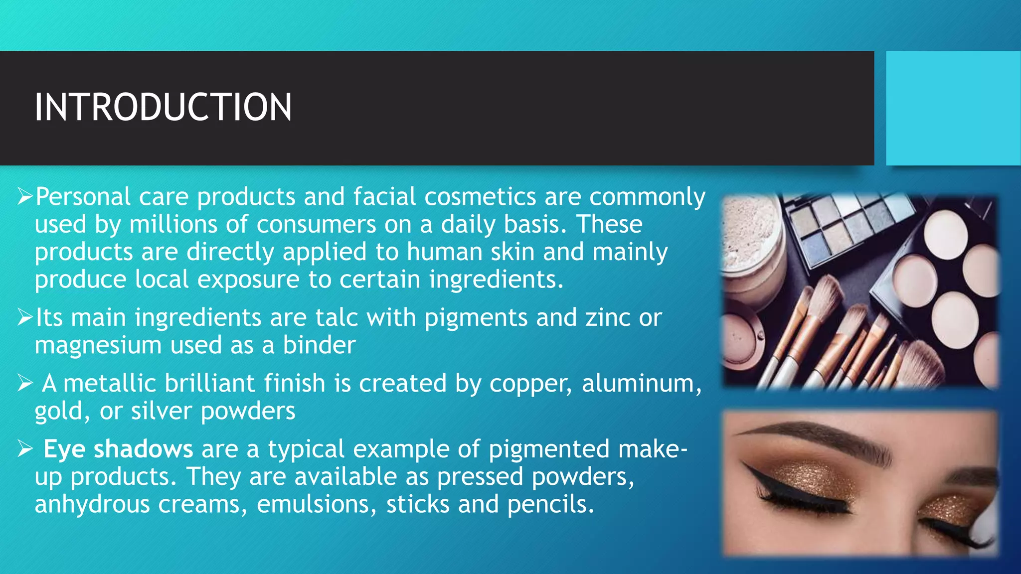 Heavy metals in Cosmetics | PPTX
