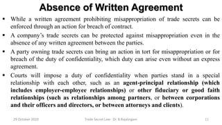 Determination of trade secret status | PPT