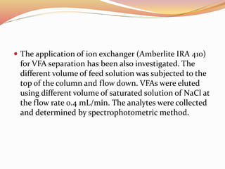 Determination of vfa | PPTX