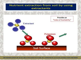 Determination potassium by_ammonium_acetate_extraction_method_zahid_sau ...