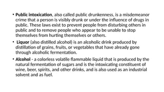 Determine Level of Intoxication.pptx in housekeeping | PPT