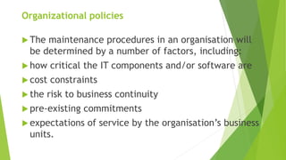 Determine Maintenance Strategy LO21.pptx