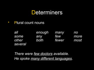 Determiners | PPT