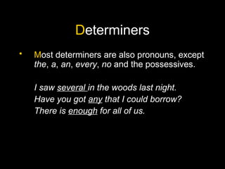 Determiners | PPT