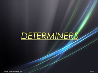 Determiners | PPT