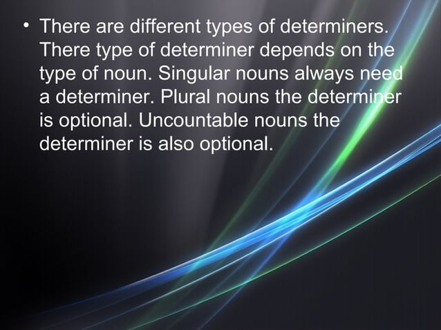 Determiners | PPT
