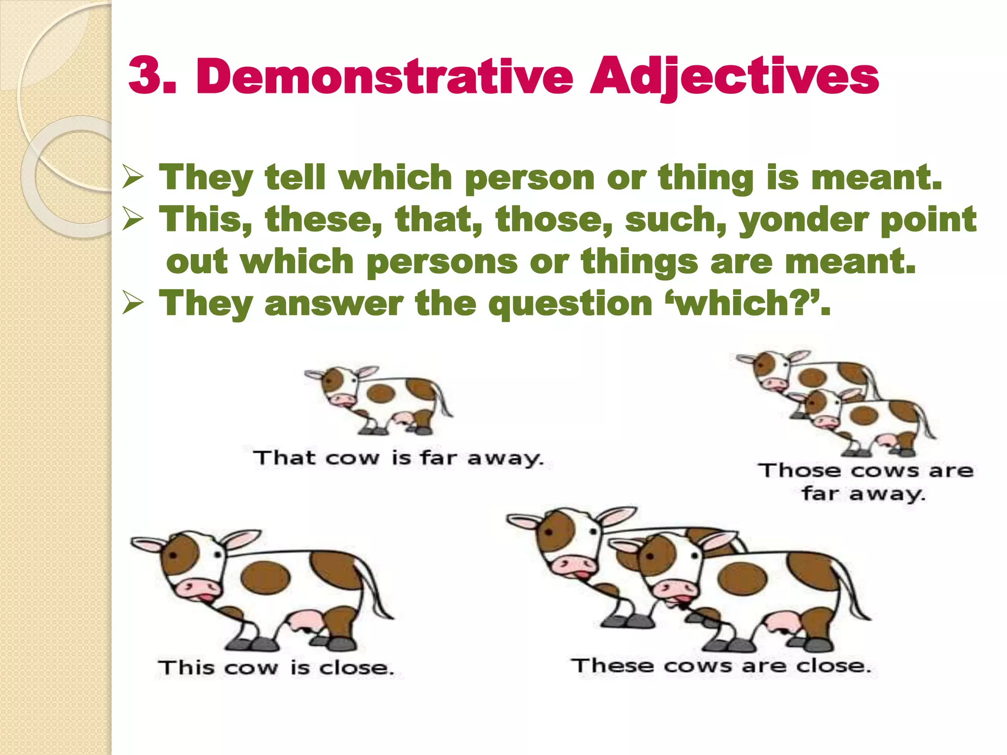 Determiners - Types of Determiners | PPTX