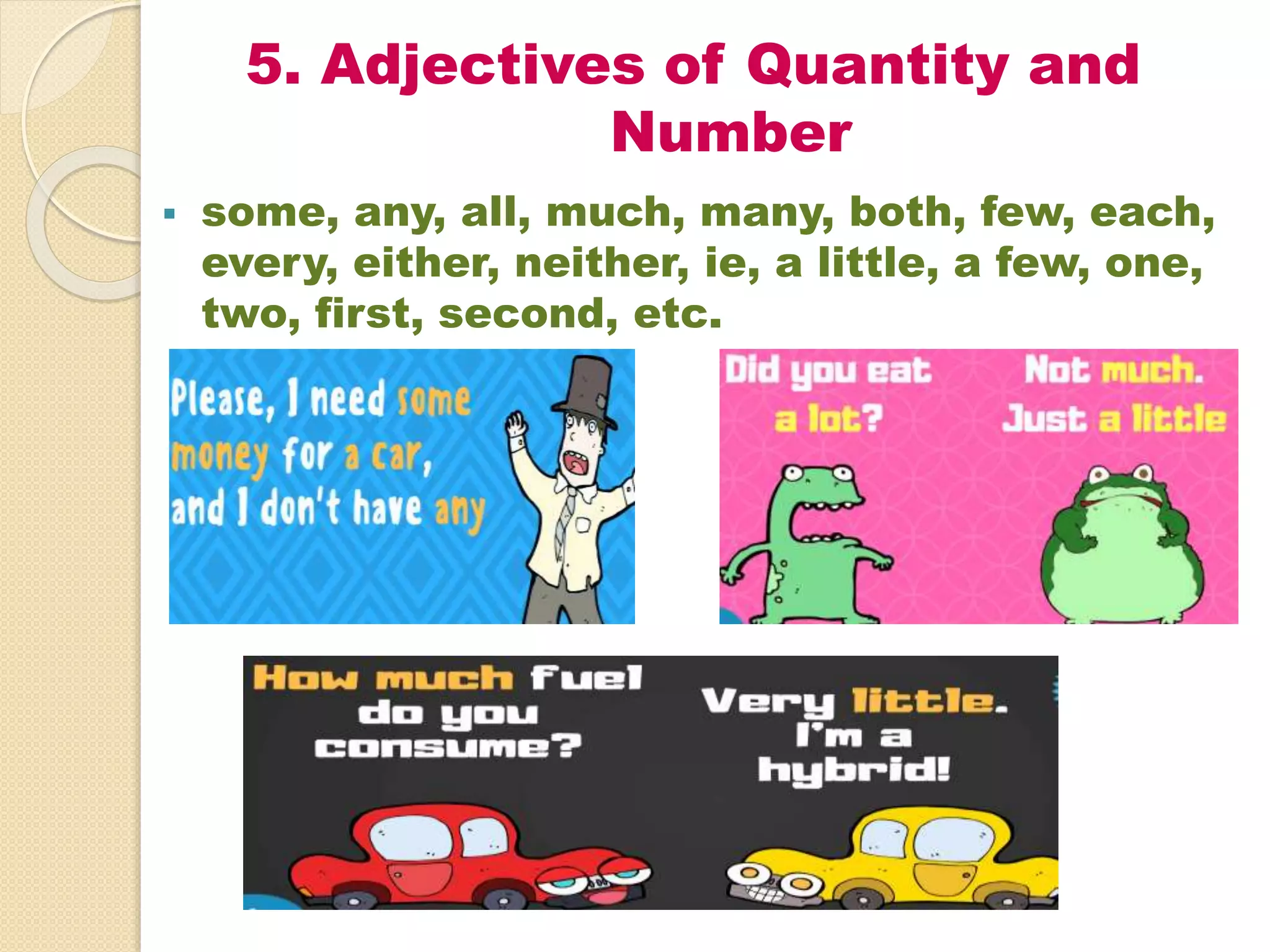 Determiners - Types of Determiners | PPTX