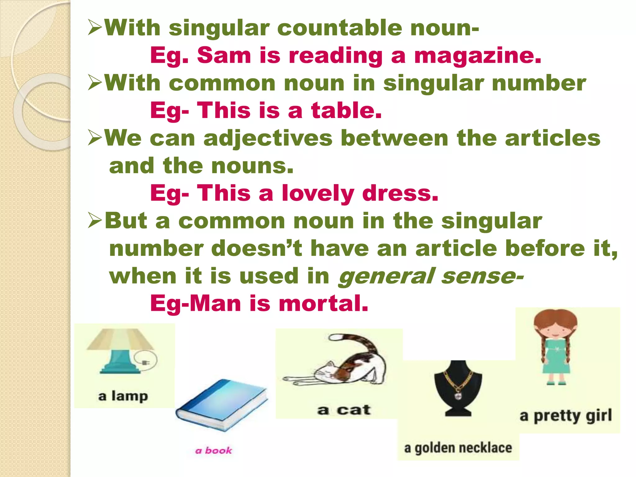 Determiners - Types of Determiners | PPTX