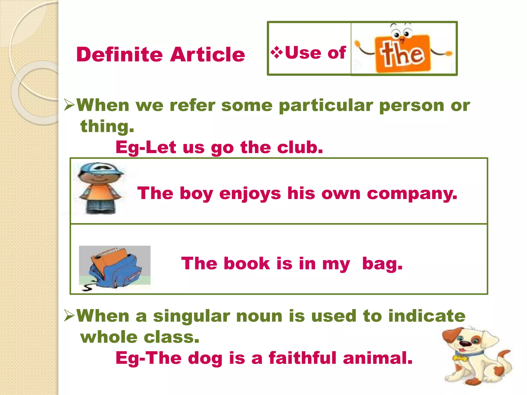 Determiners - Types of Determiners | PPTX