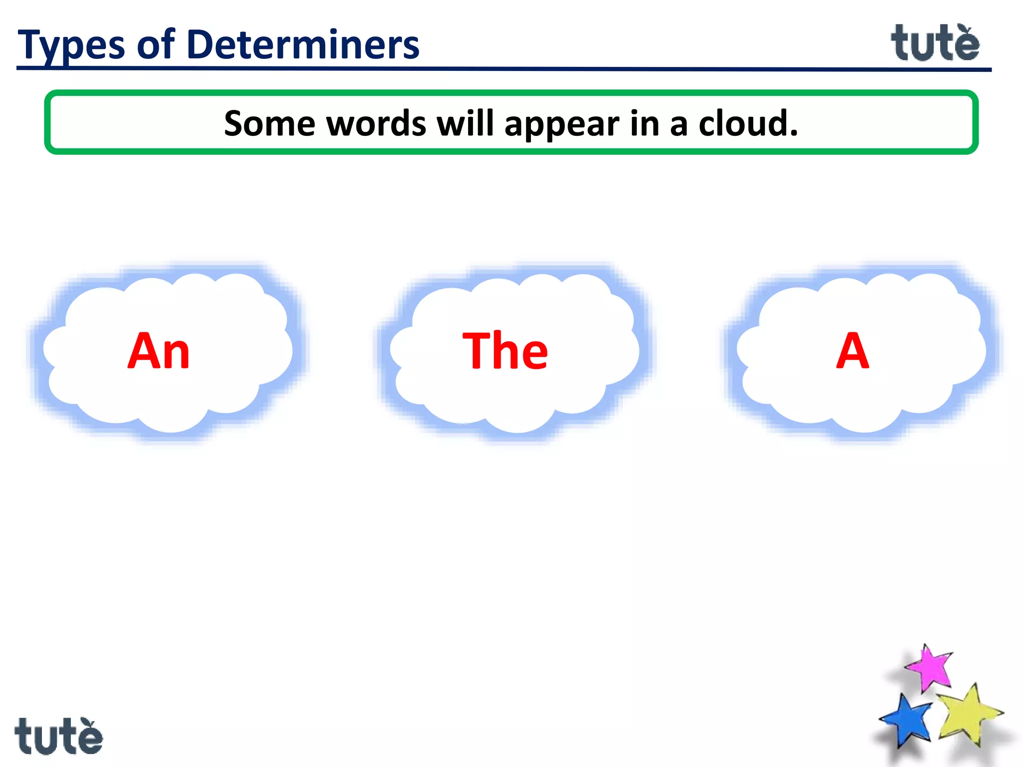 Determiners | PPTX