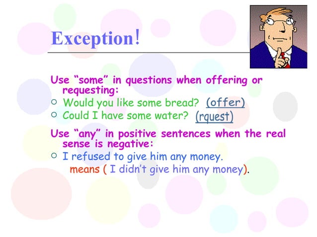 Determiners1 (some & any) | PPT