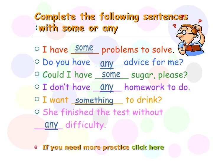 Determiners1 (some & any)