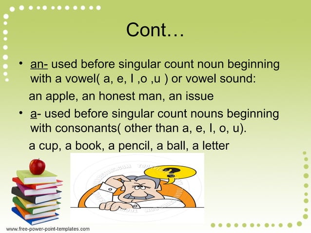 Determiners, articles and quantifiers | PPT
