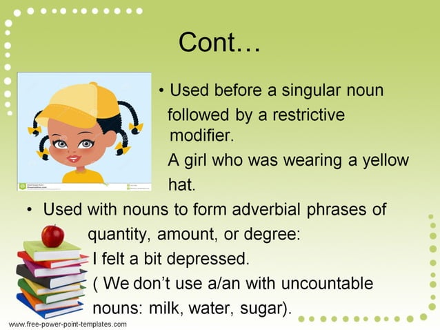 Determiners, articles and quantifiers | PPT
