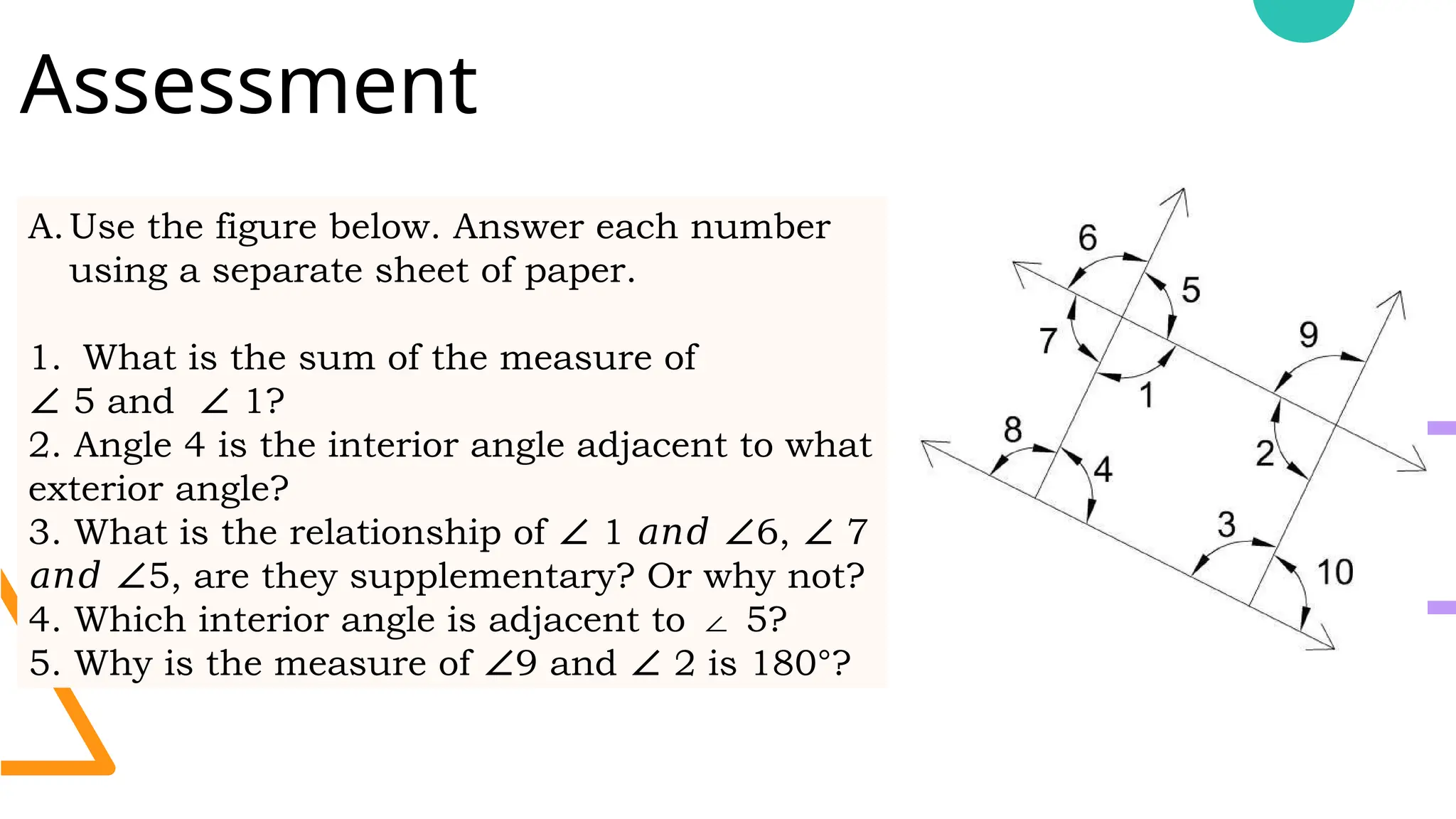 Determine the Measures of Angles and the Number.pptx
