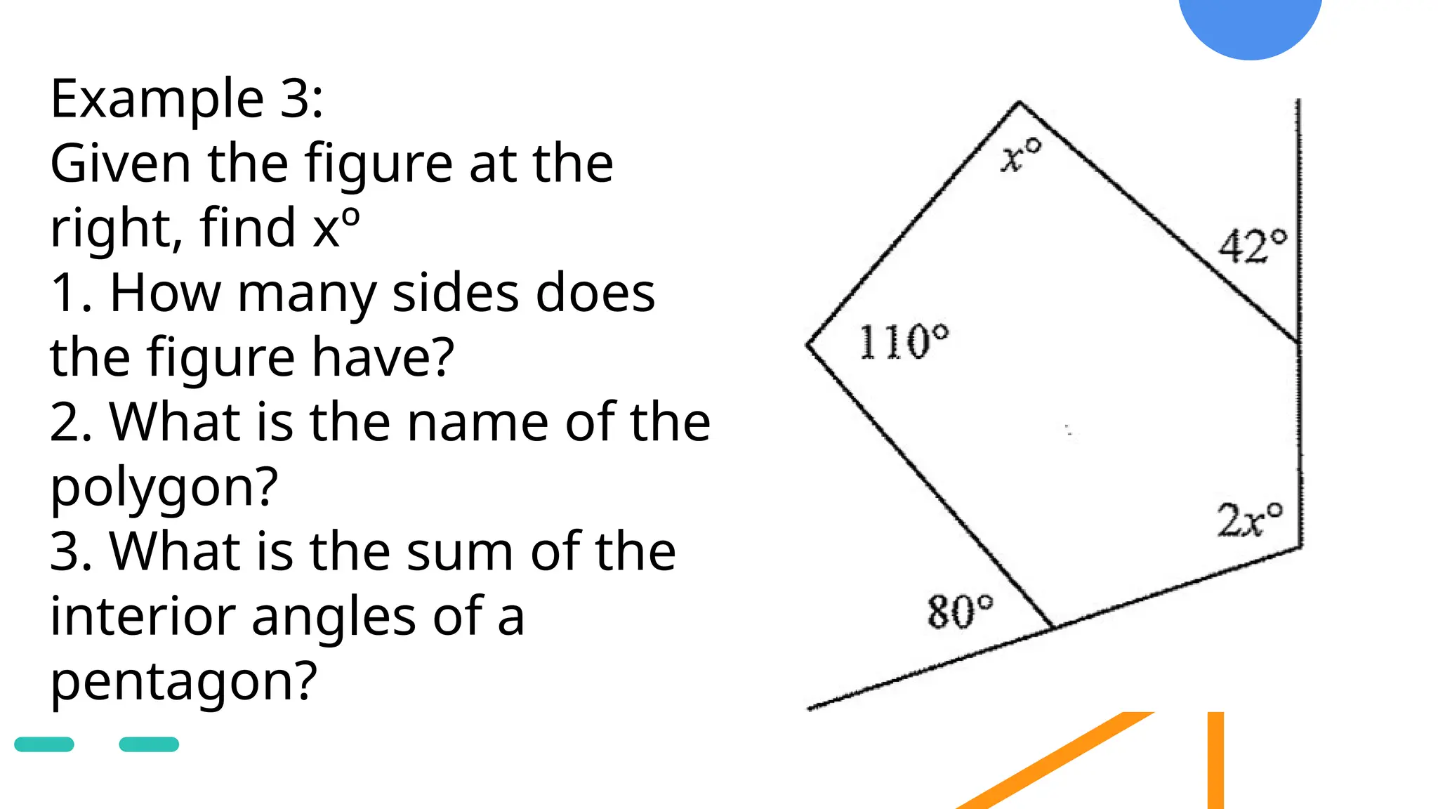 Determine the Measures of Angles and the Number.pptx | Educational ...