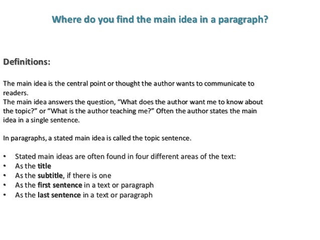 Determine the Stated Main Idea of a Text11.pptx