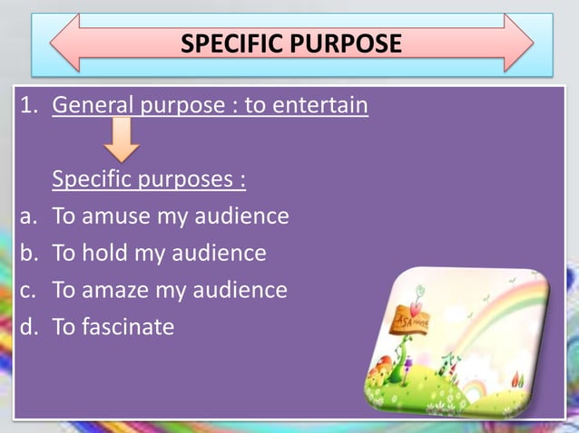 Determine your purpose and subject | PPTX