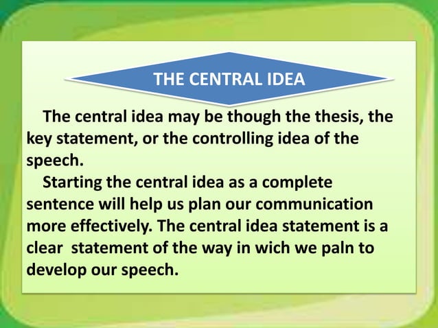 Determine your purpose and subject | PPTX