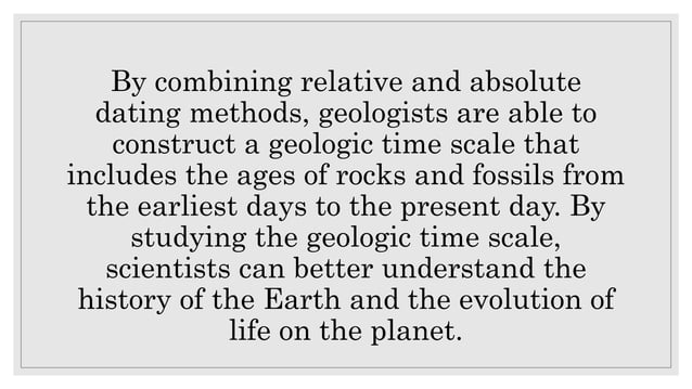 Determining-geologic-time-scale-using-the-relative-and.pptx | Geology ...