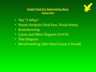 World class solution for root cause and corrective actions | PPTX