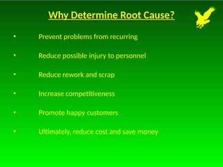 World class solution for root cause and corrective actions | PPTX