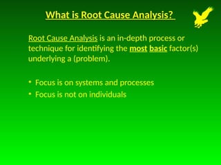 World class solution for root cause and corrective actions | PPTX