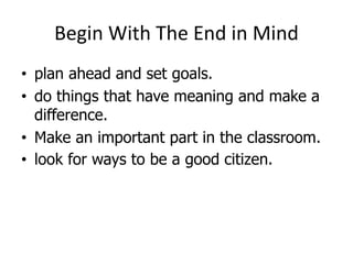 Determining and formulating goals/objectives | PPT