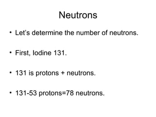Determining An Isotope | PPT
