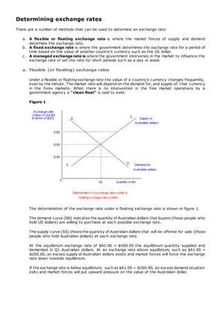 Determining exchange rates | DOCX