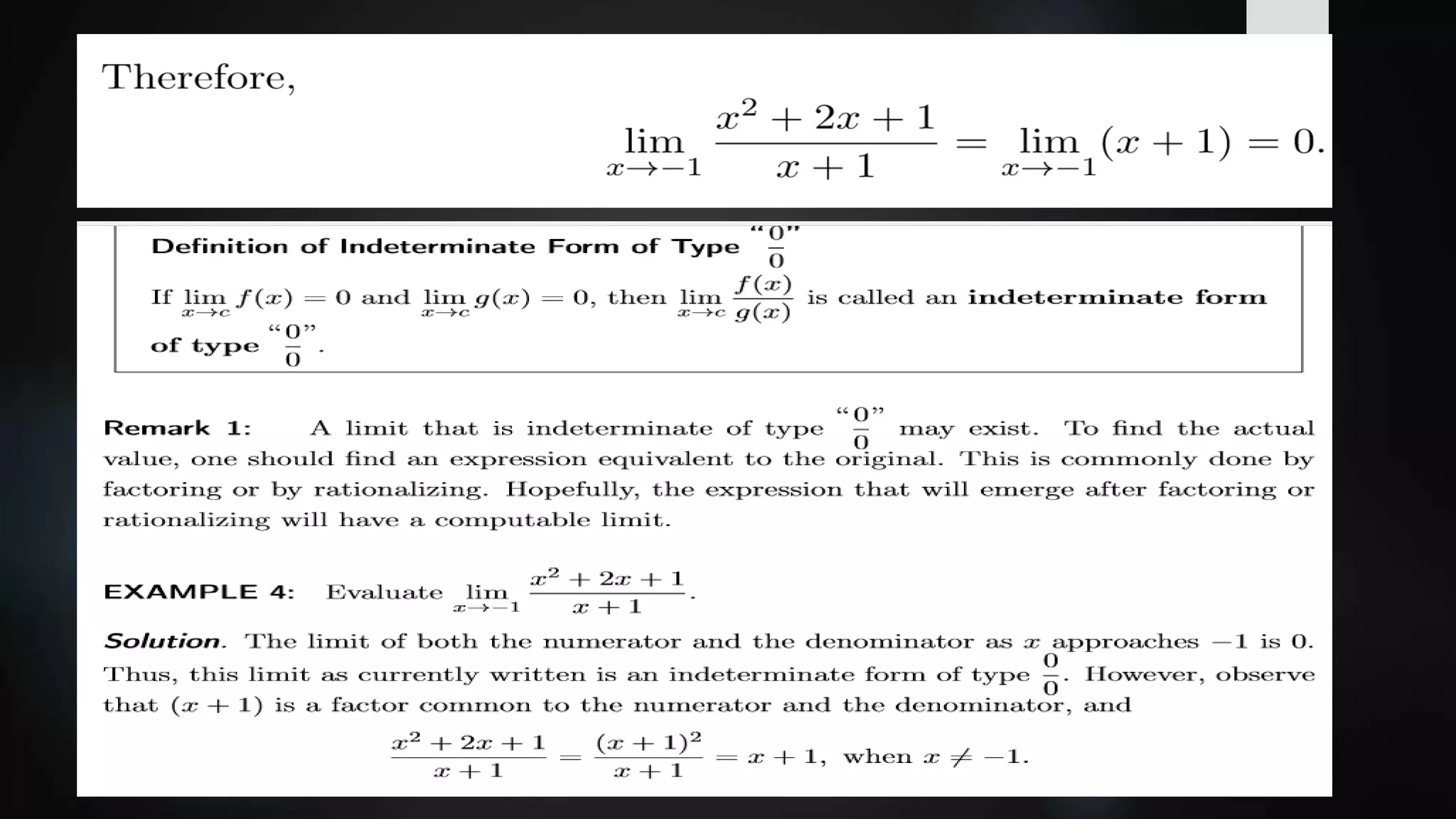 Determining Limit Functions Ppt