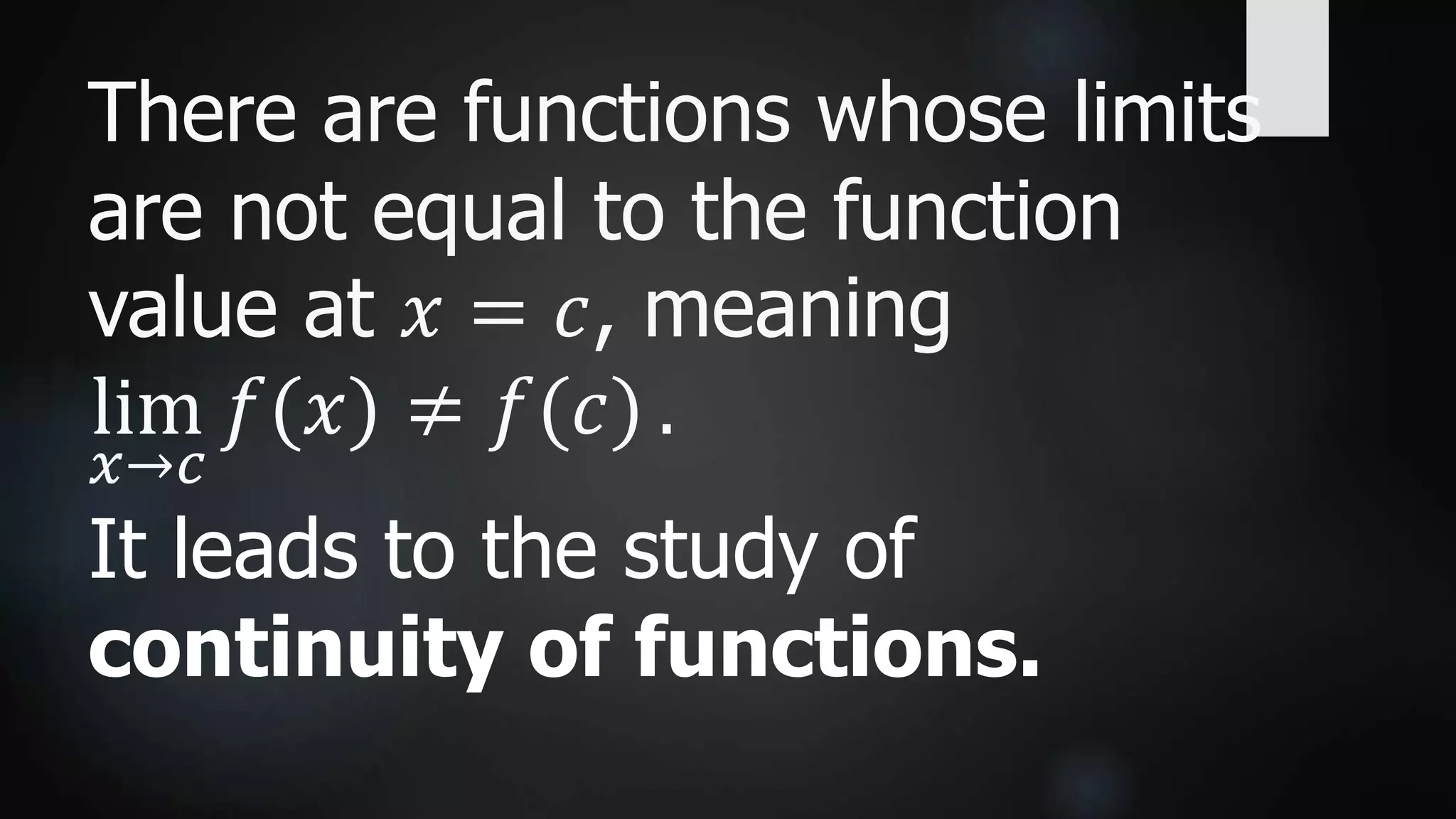 Determining Limit Functions Ppt