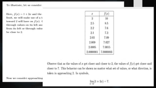 Determining limit functions | PPT