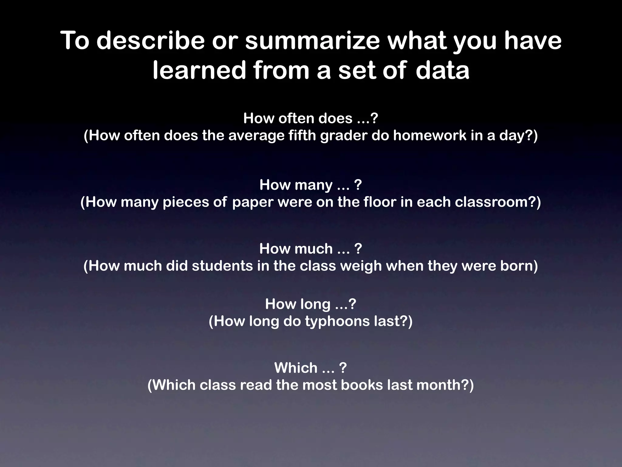 Determining good questions | PPT