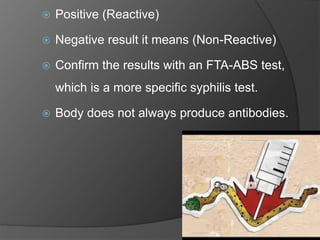 Laboratory Determination of syphilis | PPT